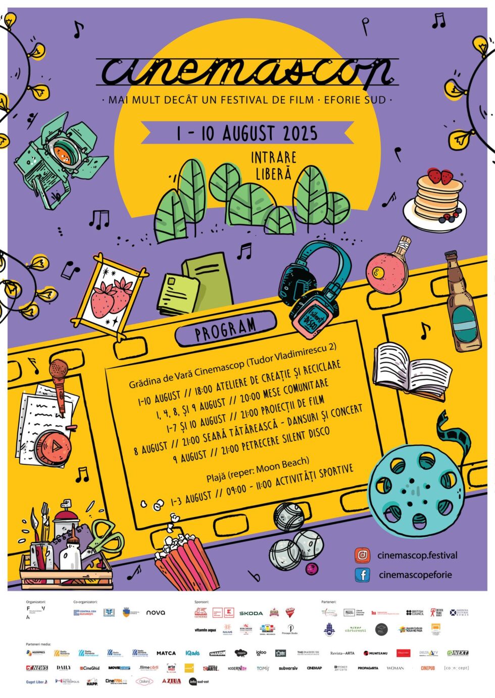 Festivalul Cinemascop revine la Eforie Sud: 1–10 august 2025 | Centrul ...